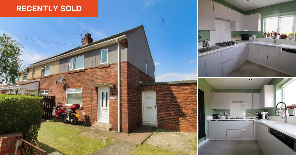 2 bed semi-detached house for sale in Avis Avenue, Newbiggin-By-The-Sea ...